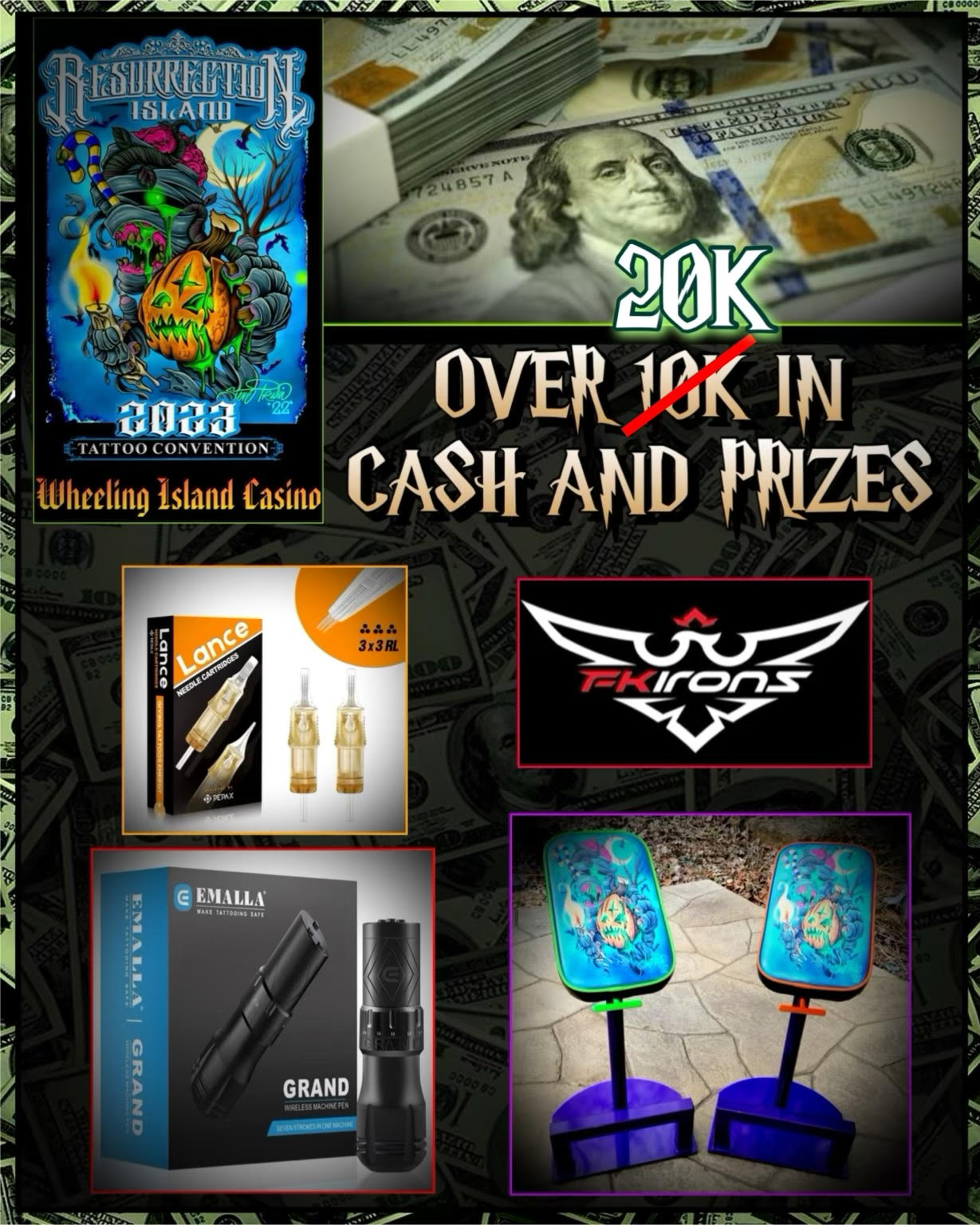 Competitions & Awards - Resurrection Island Tattoo