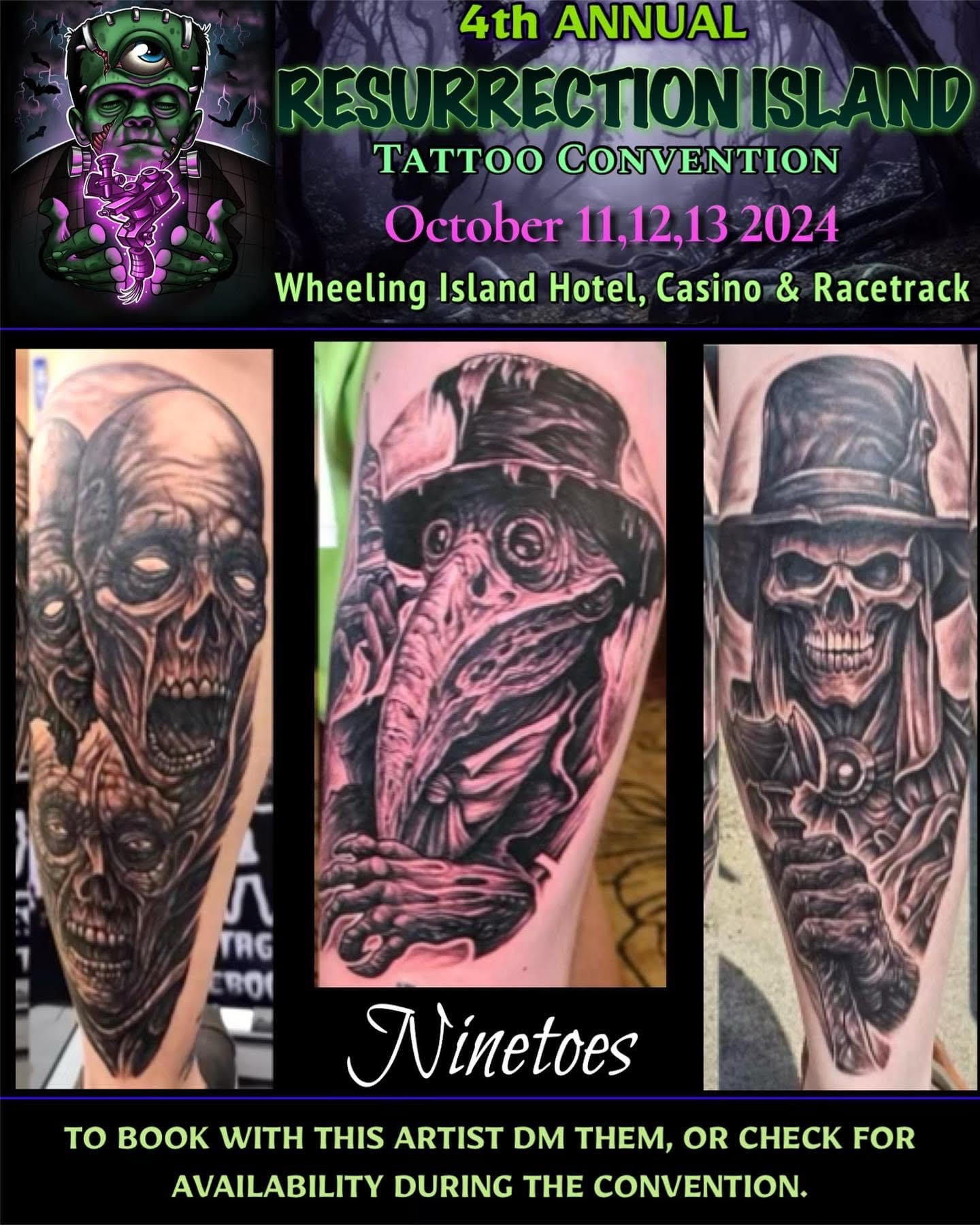 Attending Artists 2024 - Resurrection Island Tattoo