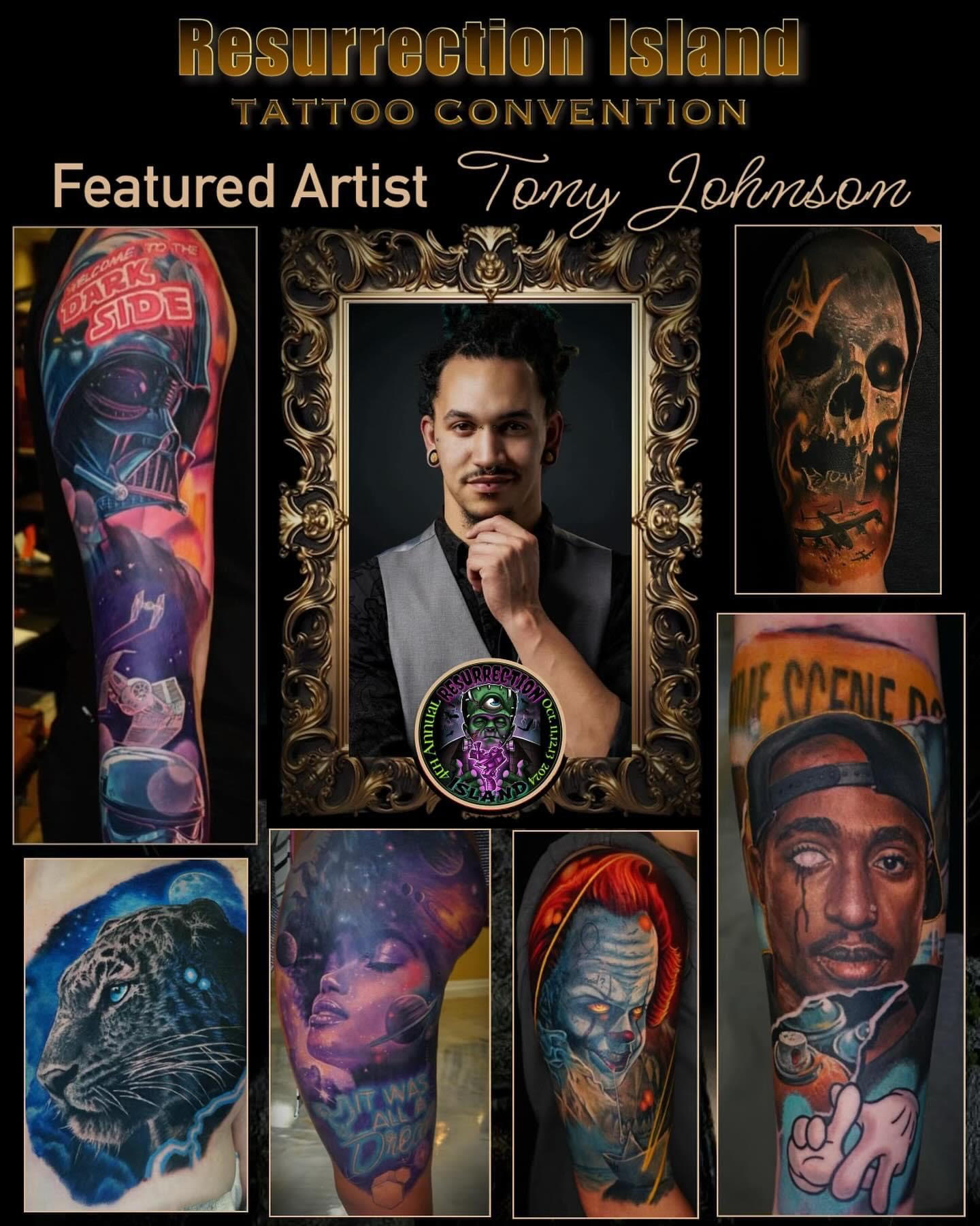 Featured Artists 2024 - Resurrection Island Tattoo